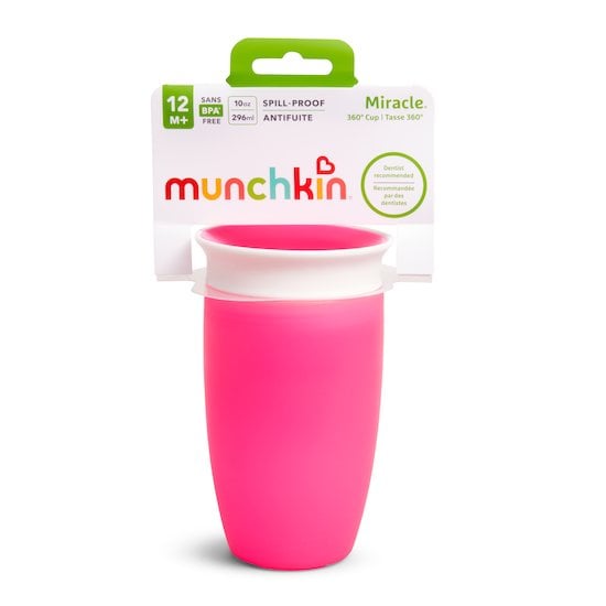Tasse Miracle® 12 Mois Et Rose Munchkin Aubert