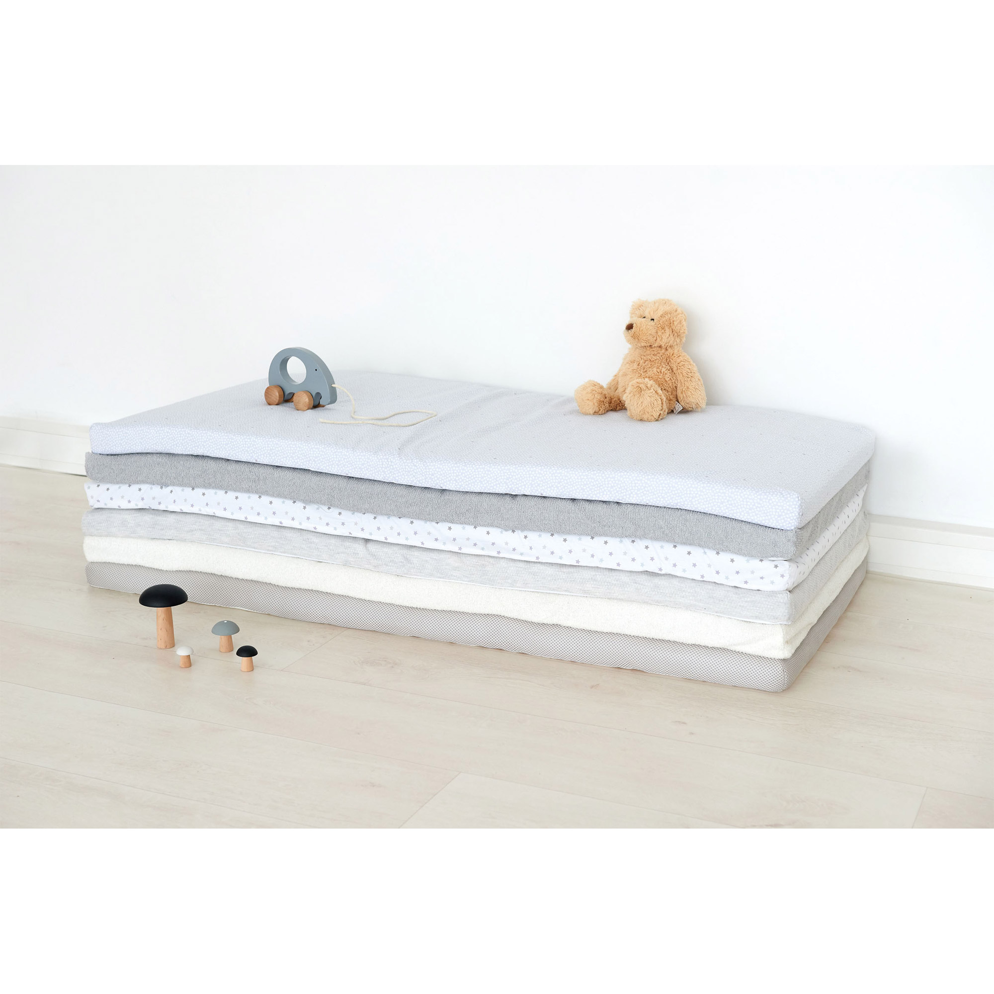 Matelas de voyage premium Air+ Gris de Candide, Matelas de voyage : Aubert