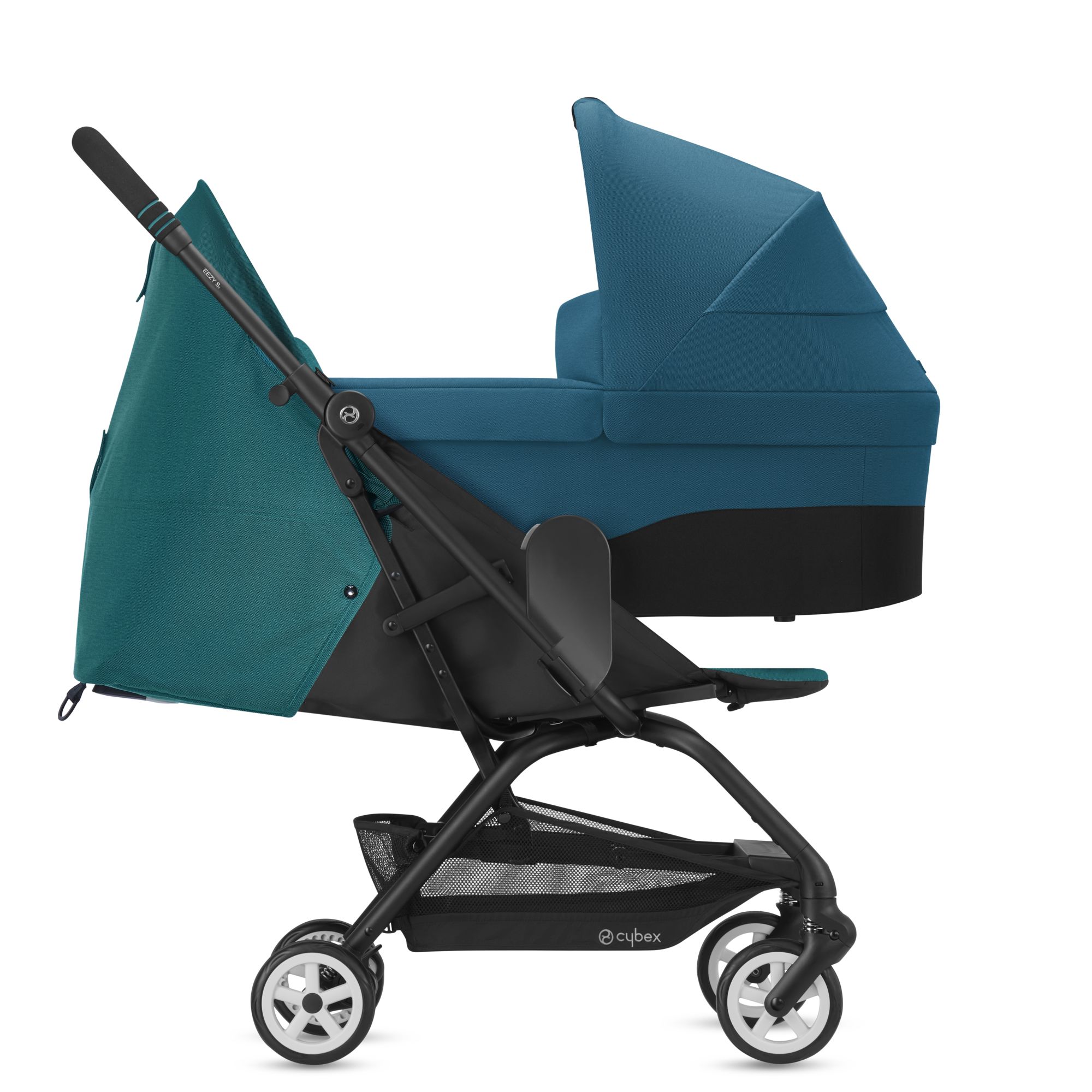 Poussette Eezy S 2 River Blue de CYBEX, Poussettes citadines : Aubert